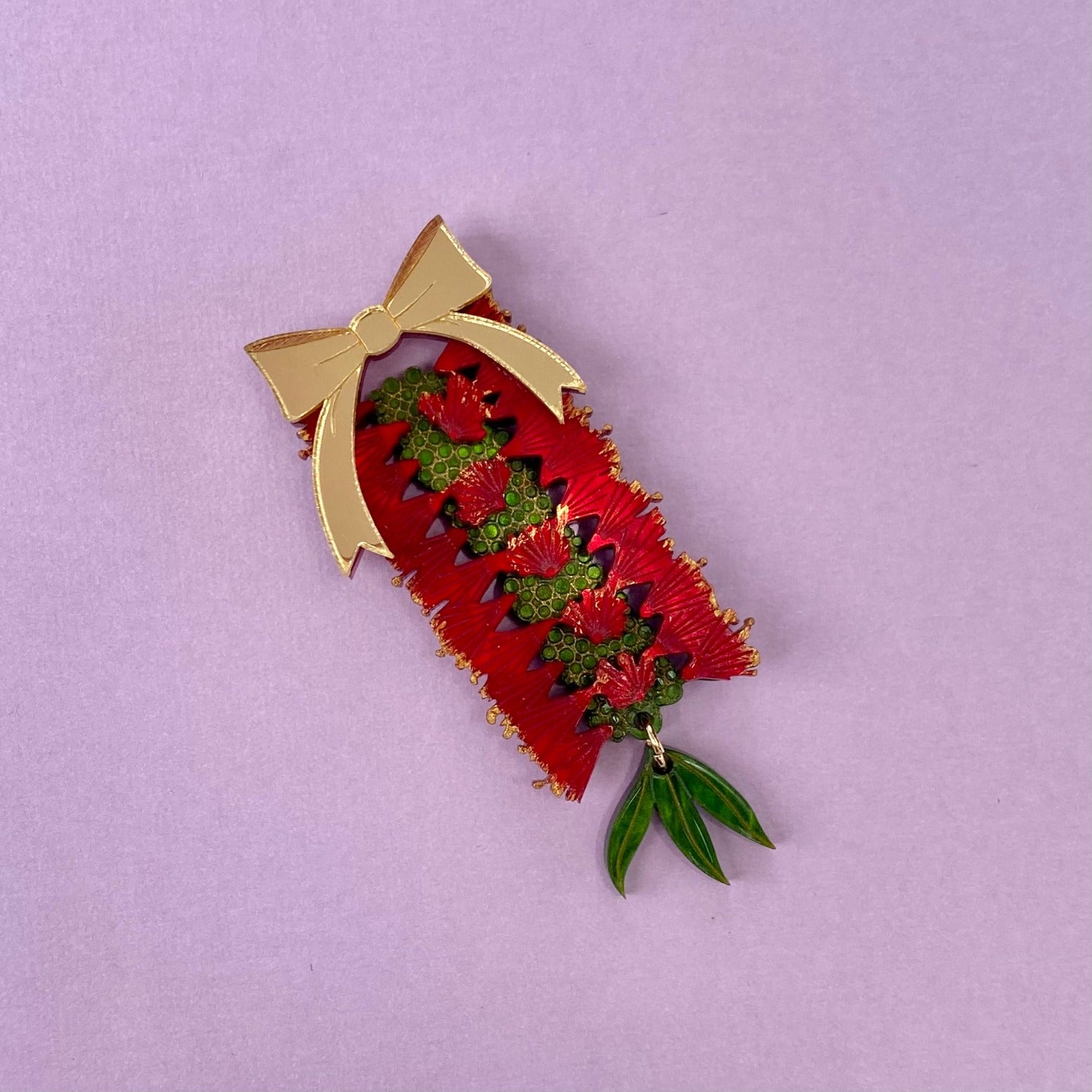 Nature's Gift brooch | Blue Raven Designs | Australian Made Jewellery