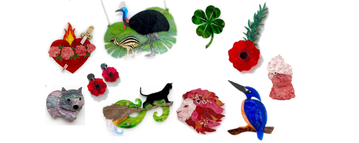 Blue Raven Designs | Acrylic Jewellery | Australian Designed and Made