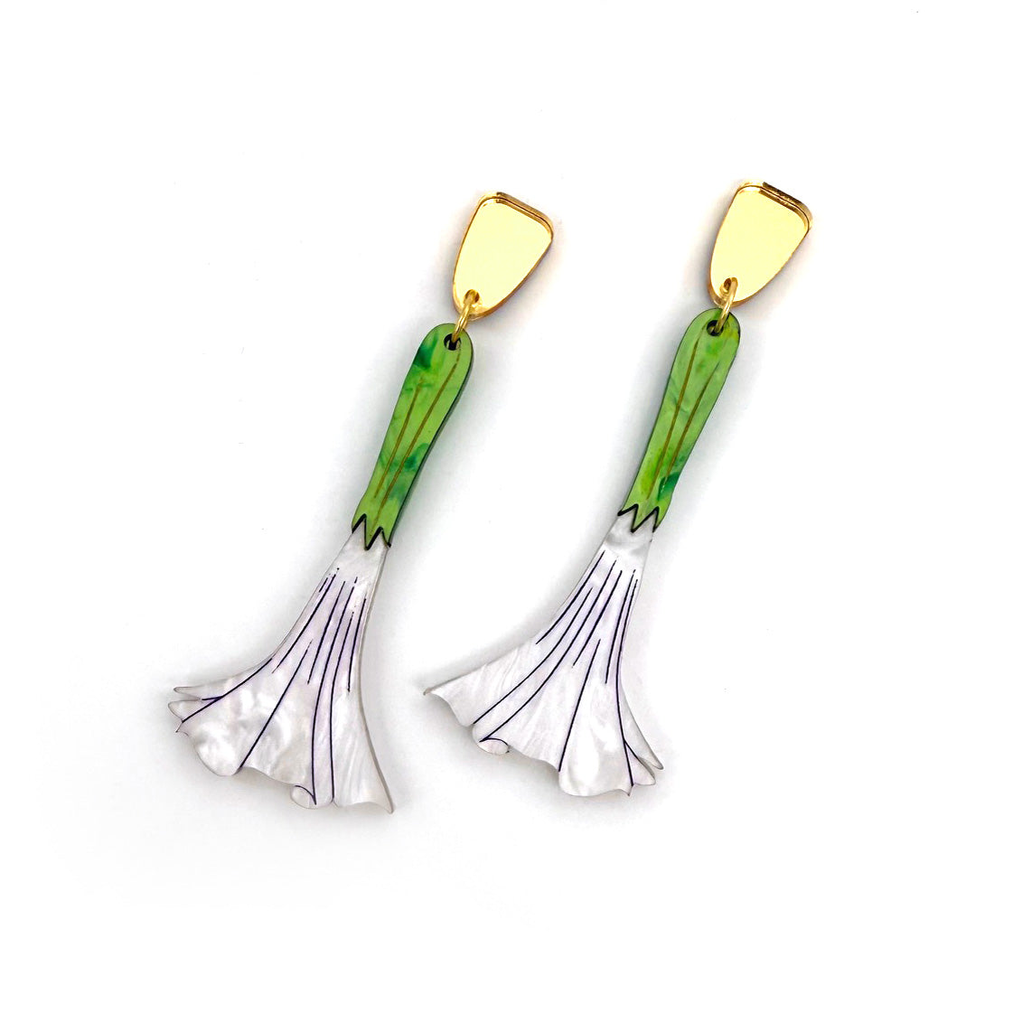 Jimsonweed Earrings | Blue Raven Designs | Australia